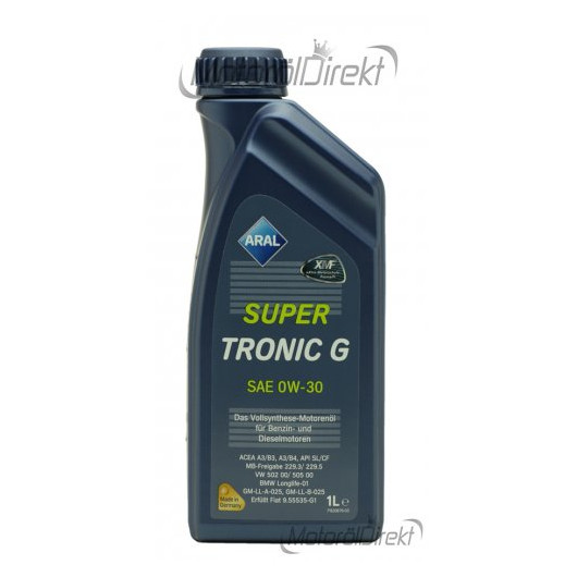 Aral Super Tronic G 0W-30 Motoröl 1l - AutoTeile-Direkt.at
