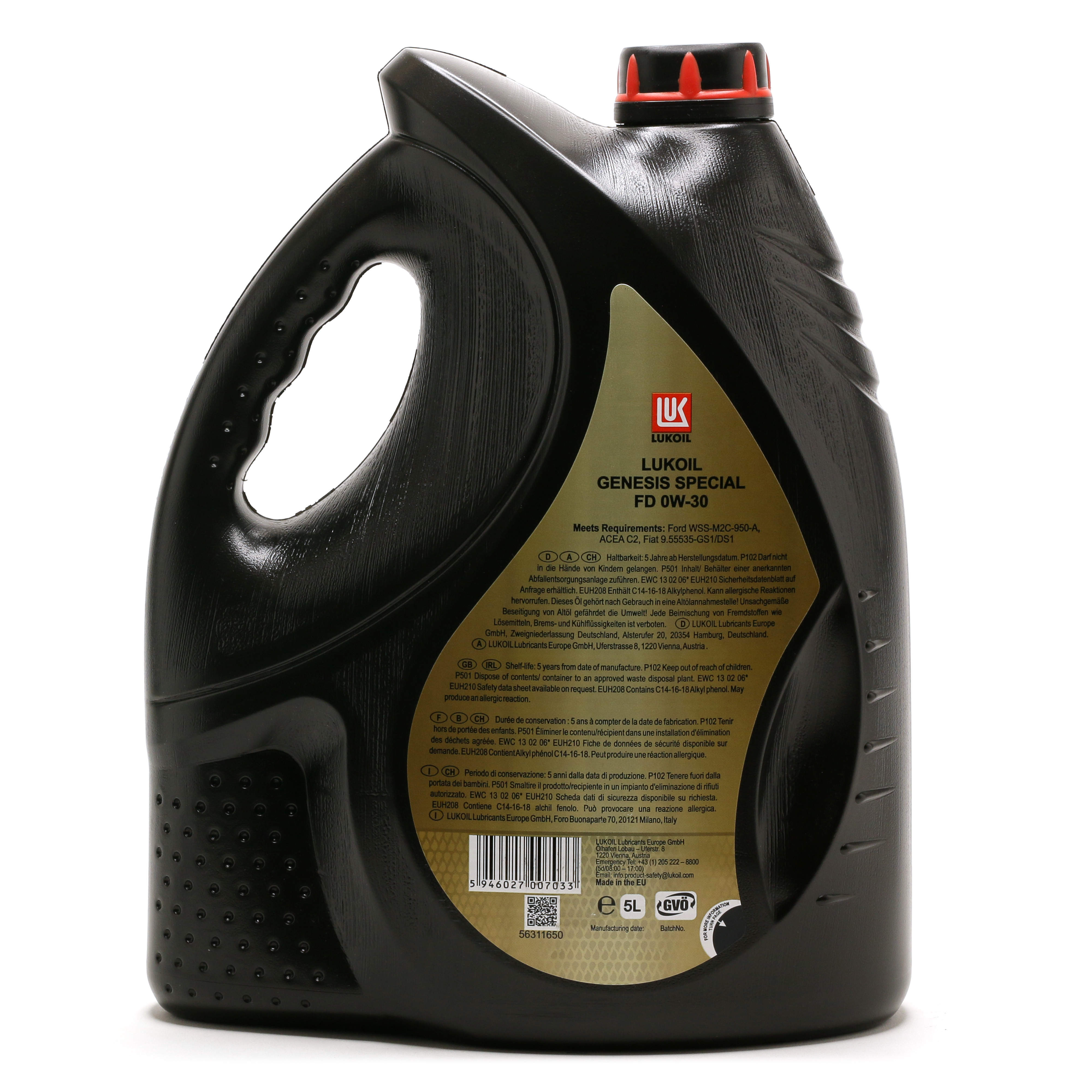 LUKOIL GENESIS SPECIAL FD 0W-30 Motoröl 5l - SAE 0W-30 - Auto/PKW ...
