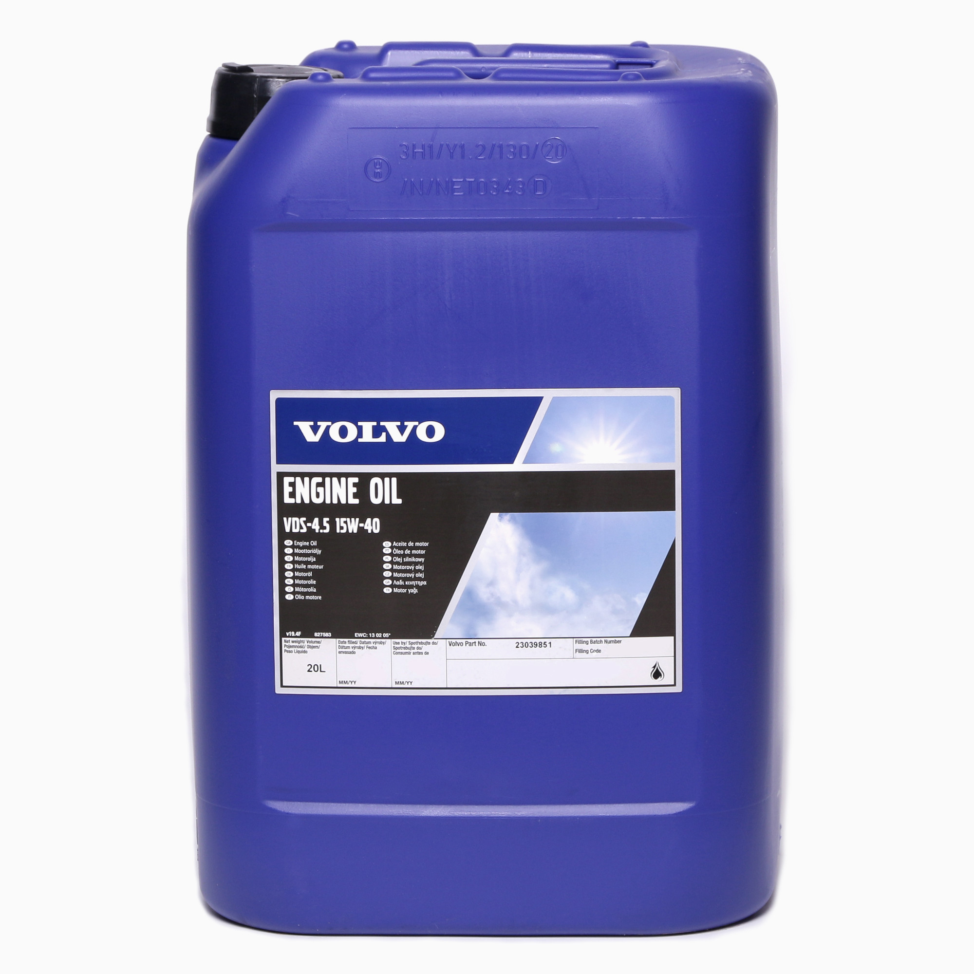 Original VOLVO Penta VDS-4.5 15W-40 20 Liter Kanister - AutoTeile-Direkt.at