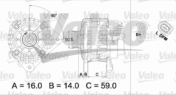 VALEO 437444 - Generator - VALEO RE-GEN REMANUFACTURED - AutoTeile ...